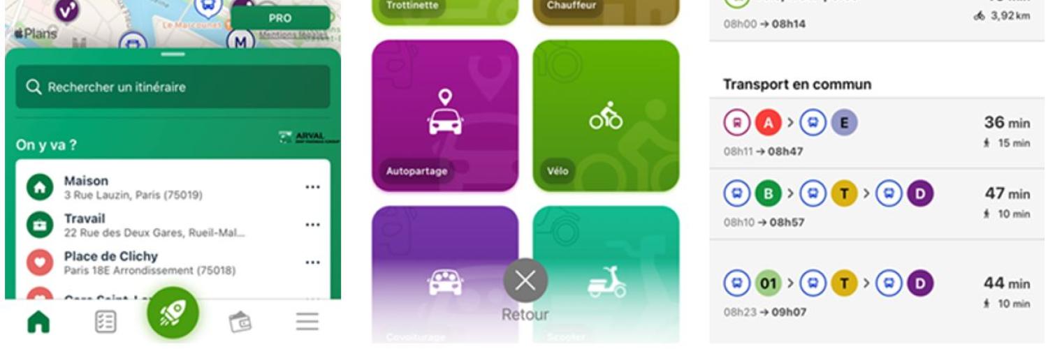 L’app dédiée aux déplacements des salariés des entreprises